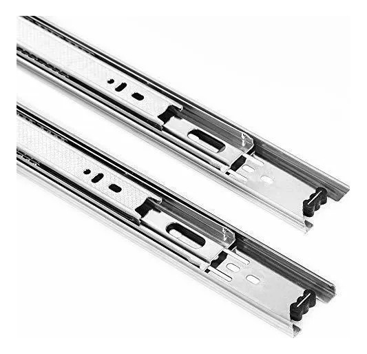 Rieles Corredera Muebles Cajón Telescópica 18 Pulgadas 45cm